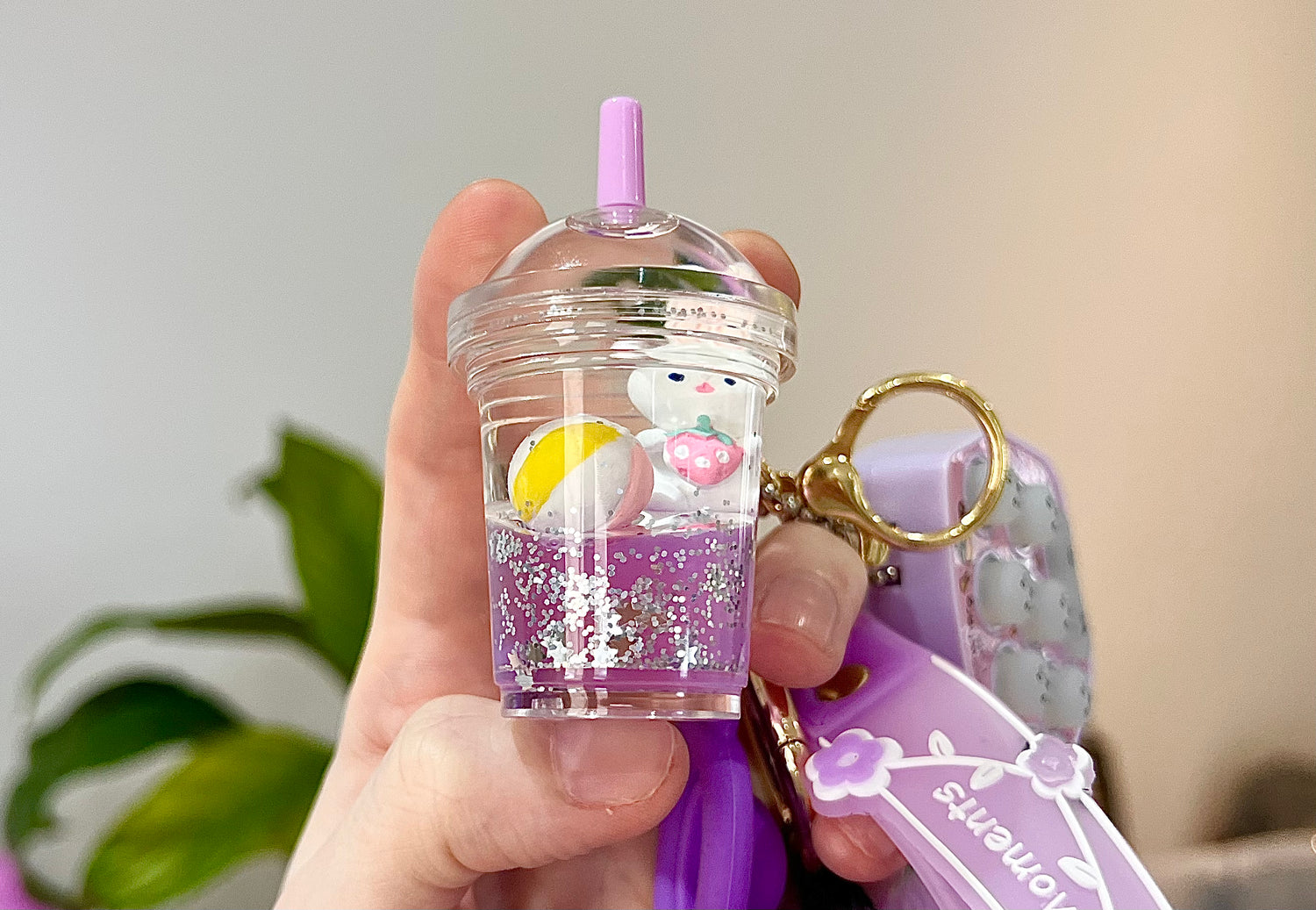 Violet the Bunny Comfort Keychain® 💜 – AC TOYZ